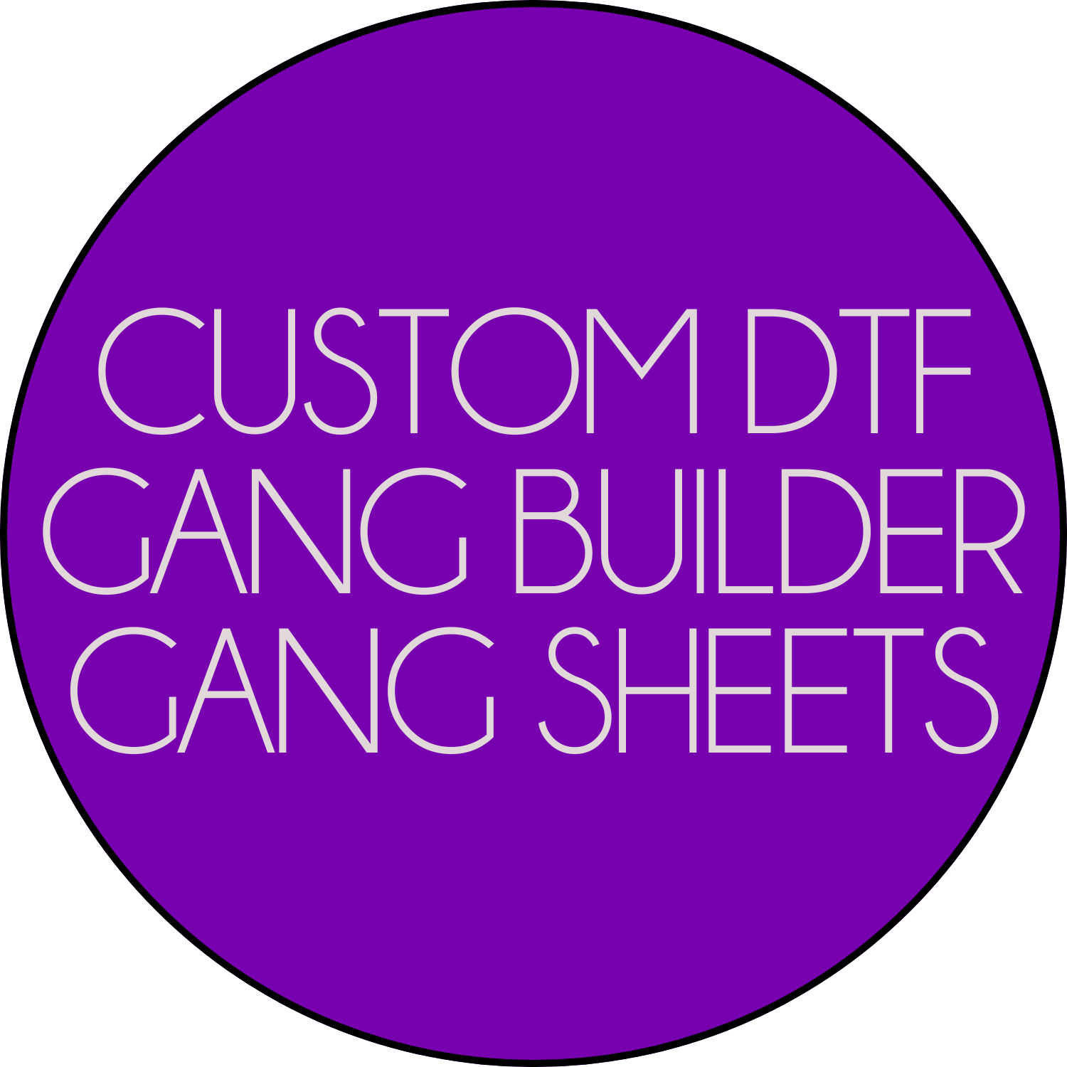 **TAT-SDS before 8am EASTERN** Custom DTF - GANG BUILDER 1.0 - BUILD Y – BK Designs & Blanks