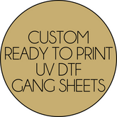 Custom DTF Transfers, Screen Prints, and Artwork Fee – BK Designs & Blanks
