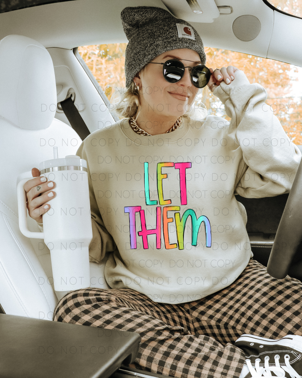 DTF TRANSFER Let Them – BK Designs & Blanks