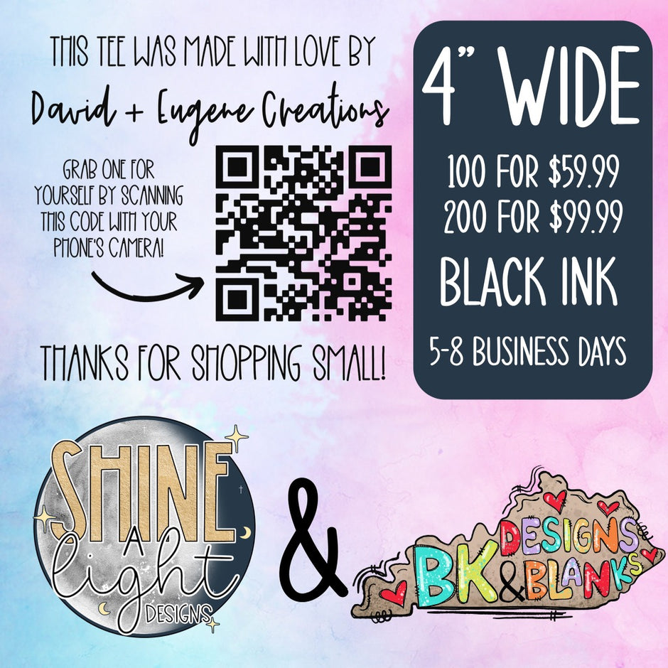 Custom Screen Print Transfers – BK Designs & Blanks